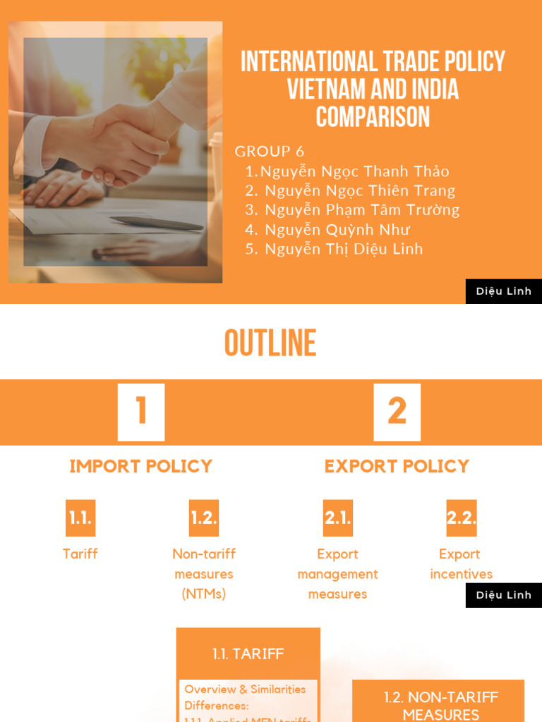 International Trade Policy Group 6 | PDF | Non Tariff Barriers To Trade ...