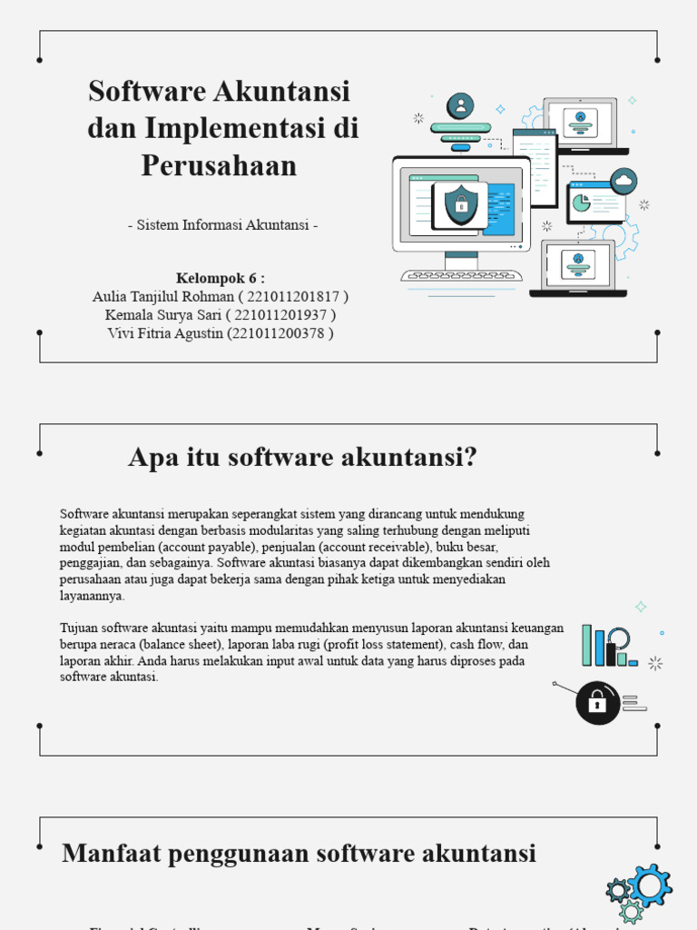 Implementasi Software Akuntansi Perusahaan | PDF