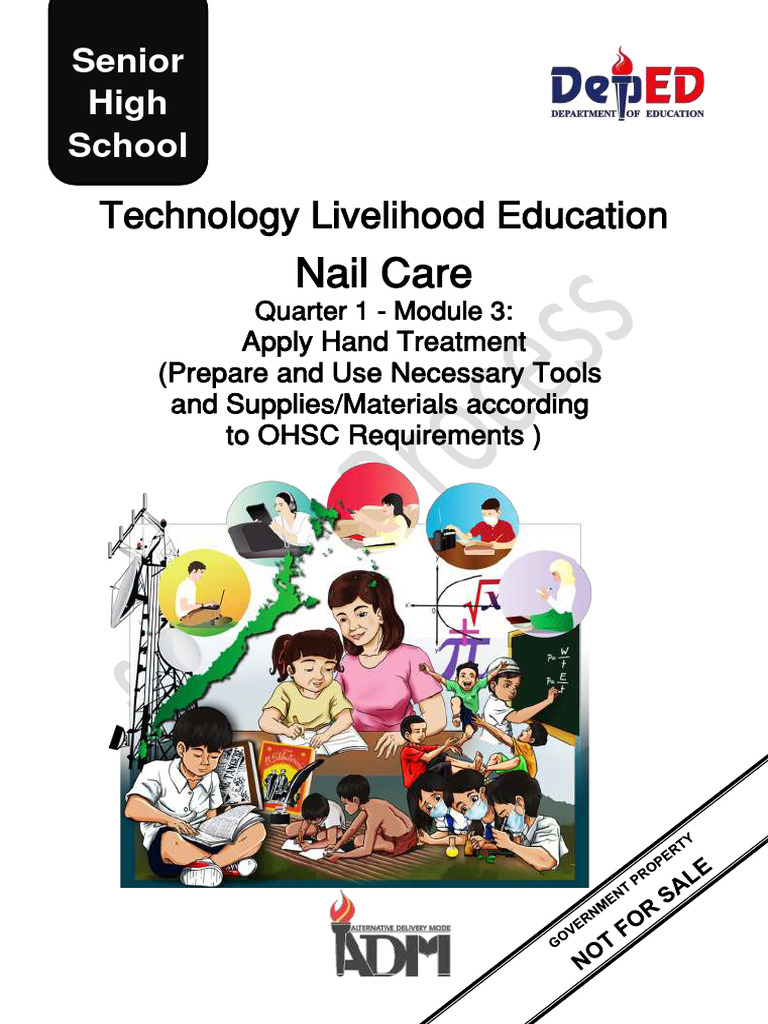 Senior TLE Nail Care Q1 - M3 For Printing | PDF | Personal Protective ...
