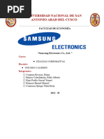 Misión y visión de Samsung Electronics | PDF | Samsung | Samsung ...