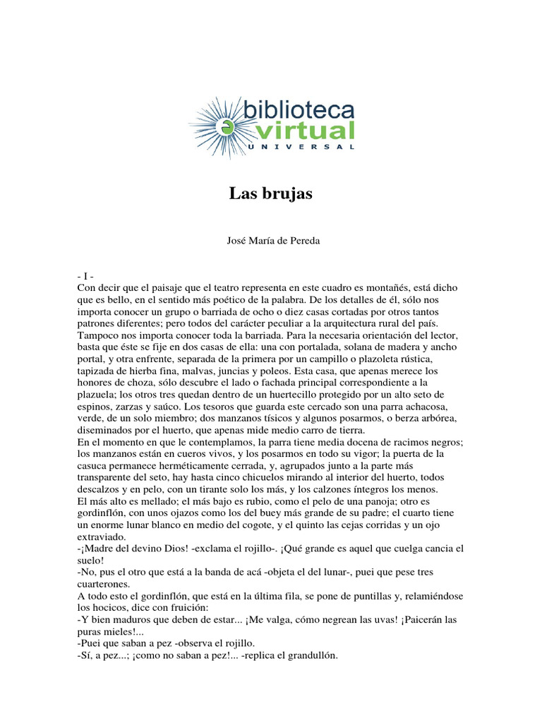 Las Brujas | PDF | Brujería | Diablo