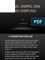 Definisi dan Teknik Simple Random Sampling | PDF