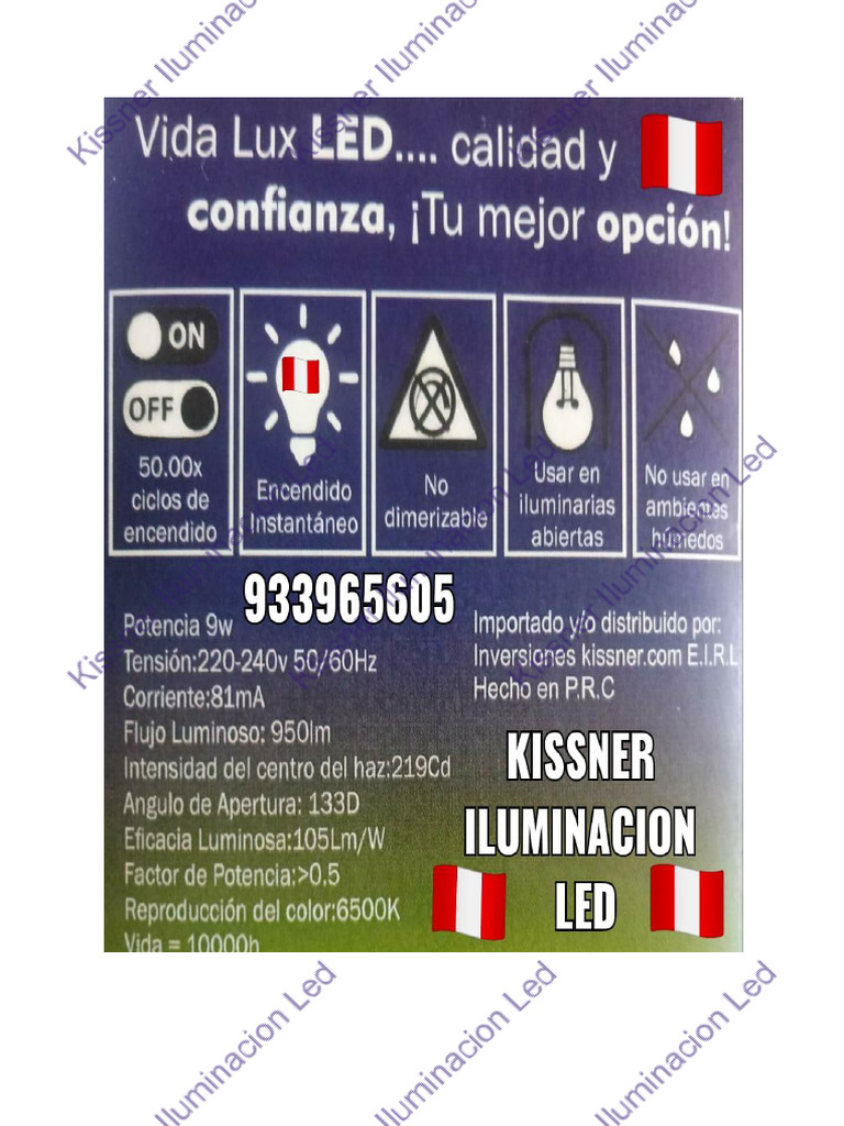 Kissner Iluminación Led-Gold Crown Ultrabrillante 2024 - Watermark | PDF