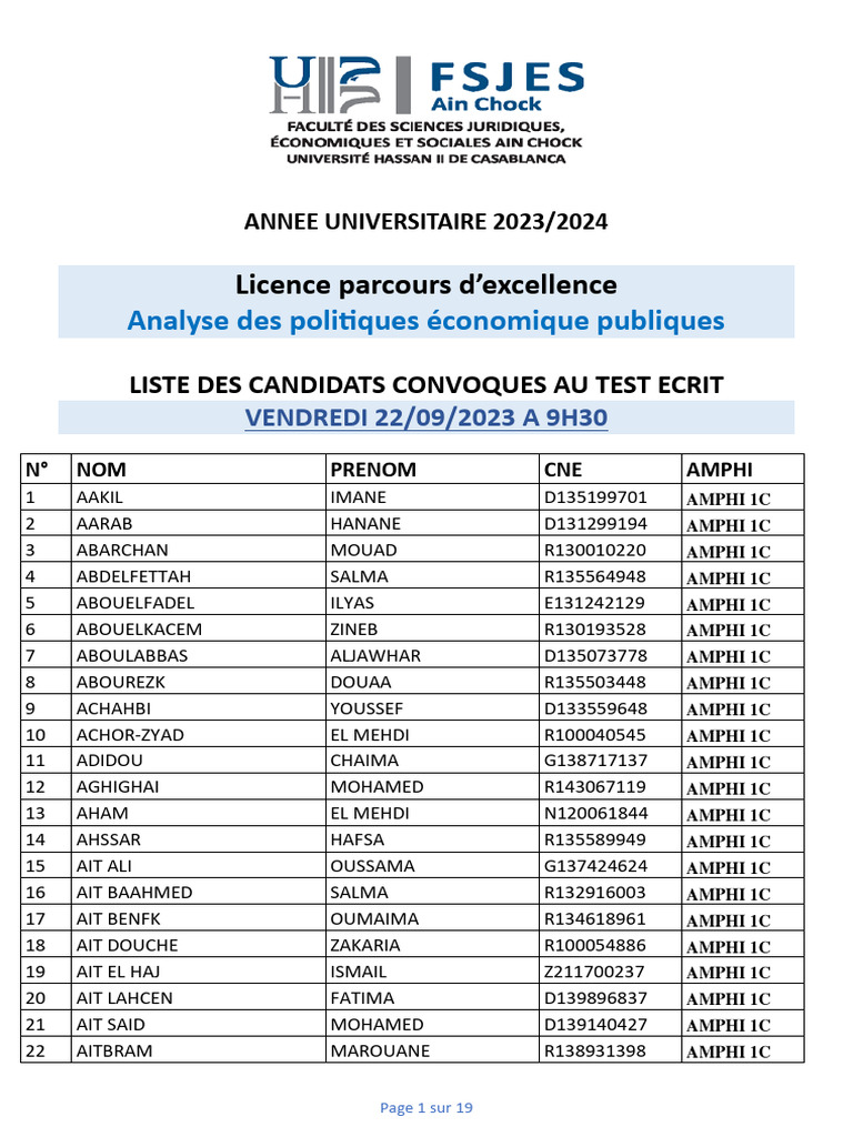 APEP Preselection | PDF