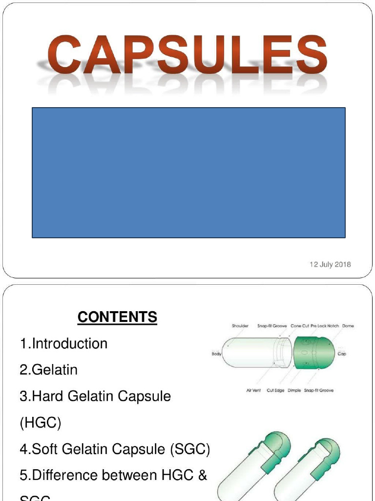 Capsules | PDF