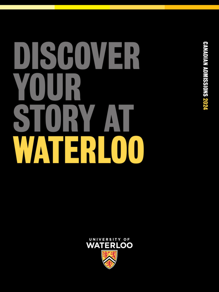 Waterloo Canadian Admissions 2024 Guide | PDF | Entrepreneurship ...
