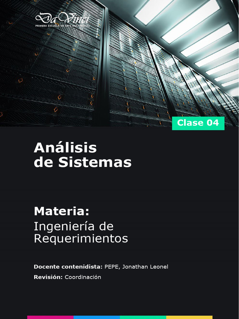 AC3 S0D31 Clase 04 | PDF | Software | Ingeniería de Sistemas