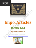 Complete Articles of Indian Constitution | PDF | Government | Legal Documents