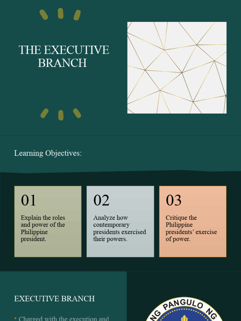 The Executive Branch | PDF | American Government | Presidents Of The ...