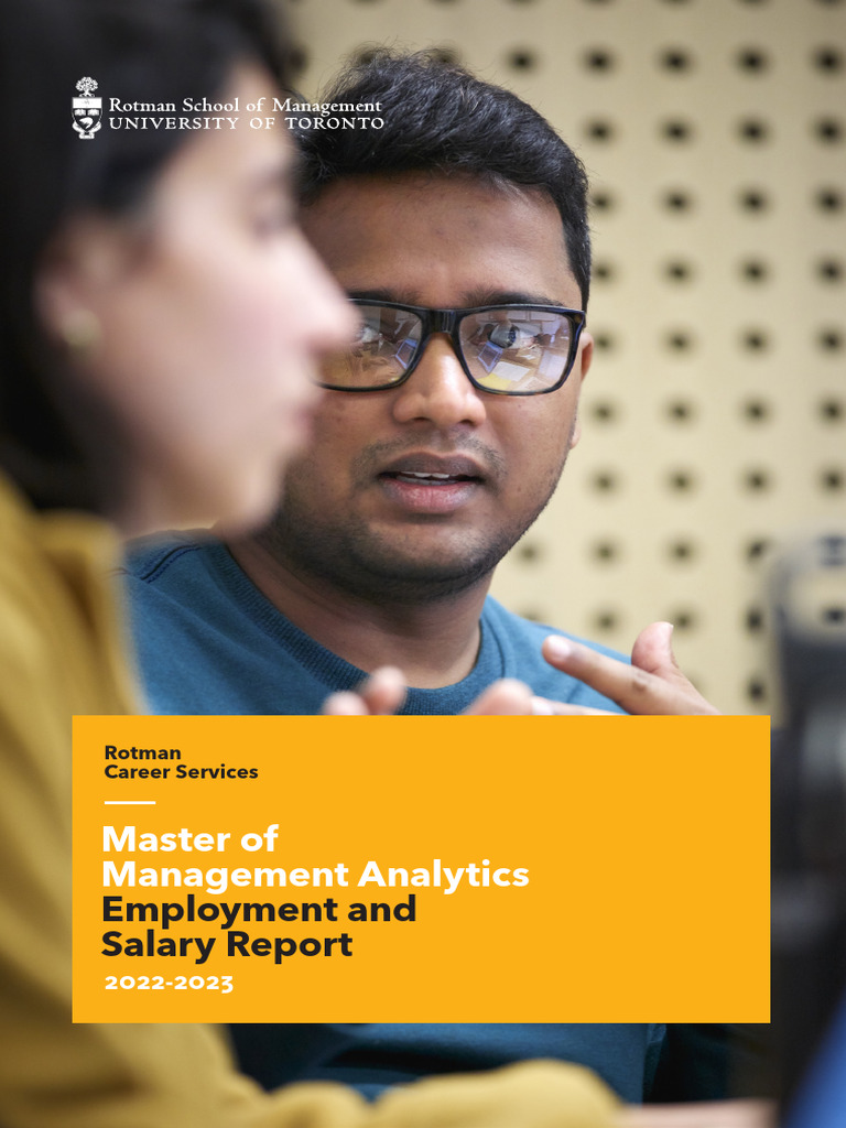 Rotman MMA Employment and Salary Report - 2023 | PDF | Cost Of Living | Analytics