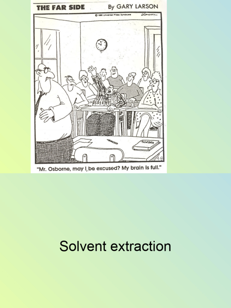 C Solvent Extraction Pdf Solubility Acid