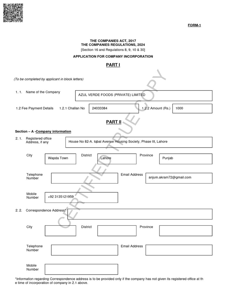 CTC Form 1 For 20240417 - 2538225 CTC | PDF | Securities (Finance ...