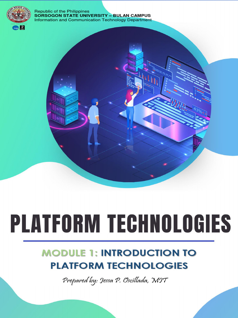 Module 1-Platform Technologies | PDF | Application Software | Internet Of Things