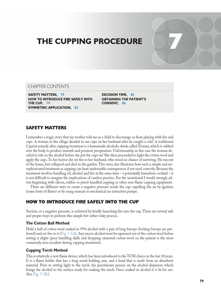 Safe Cupping Techniques Guide | PDF | Clinical Medicine | Medicine