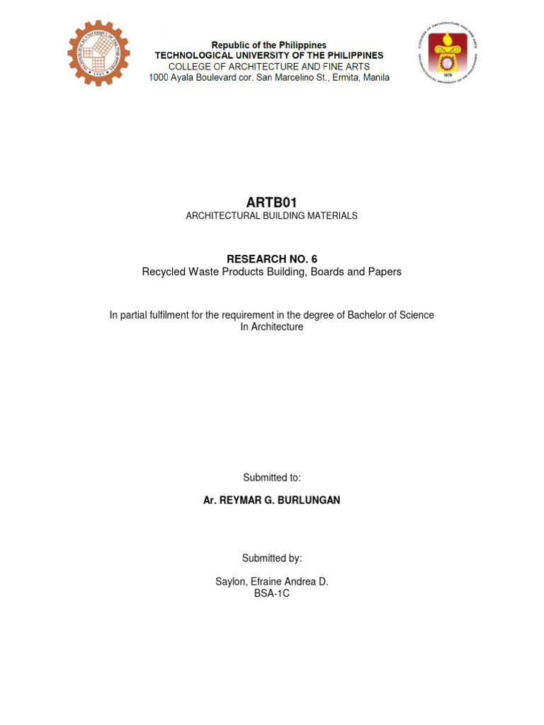 Hwno.4 - Bsa1c - Saylon - Efraine Andrea | PDF | Plywood | Roof