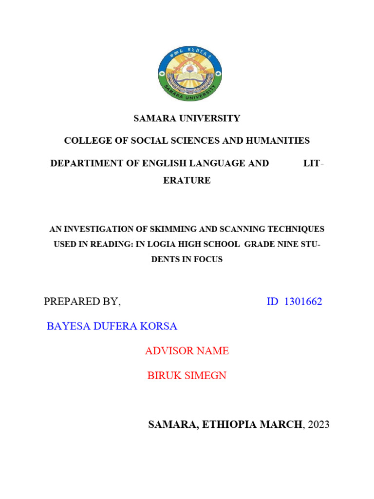 Bayesa Prop 4th Year | PDF | Speed Reading | Reading Comprehension