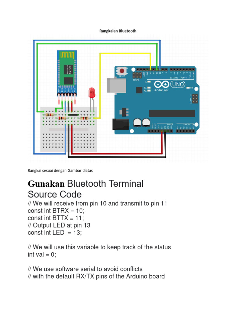 Rangkaian Bluetooth Basic | PDF | Teaching Methods & Materials | Computers