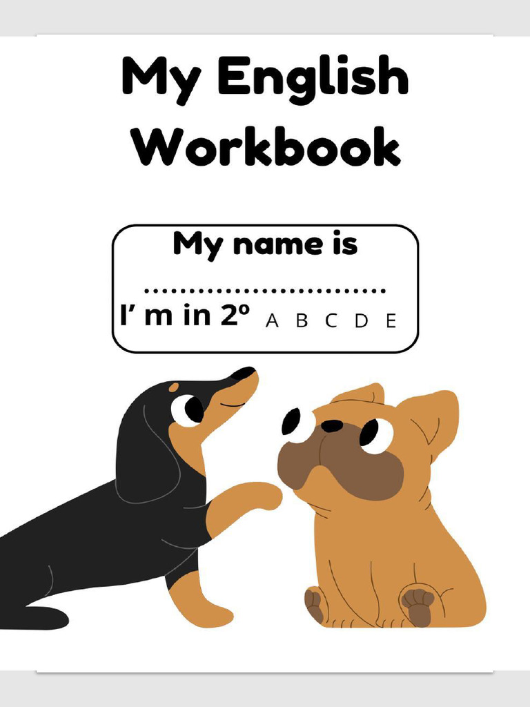 Workbook 2do Grado - Inglés | PDF