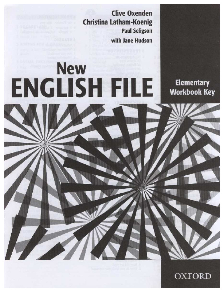 Qdoc - Tips New English File Elementary Workbook Key | PDF