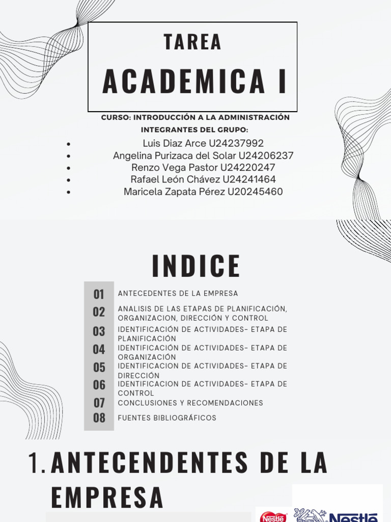 Tarea Academica 1 | PDF | Lean Manufacturing | Business