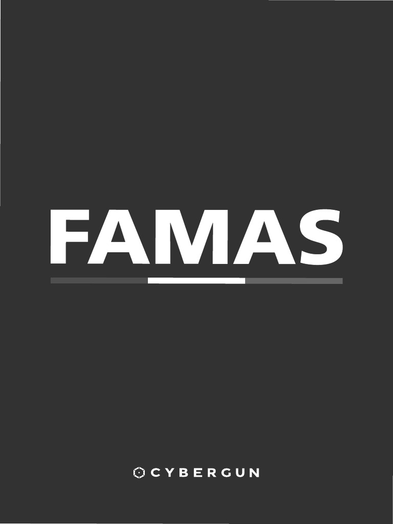 FAMAS Model 73 Overview | PDF