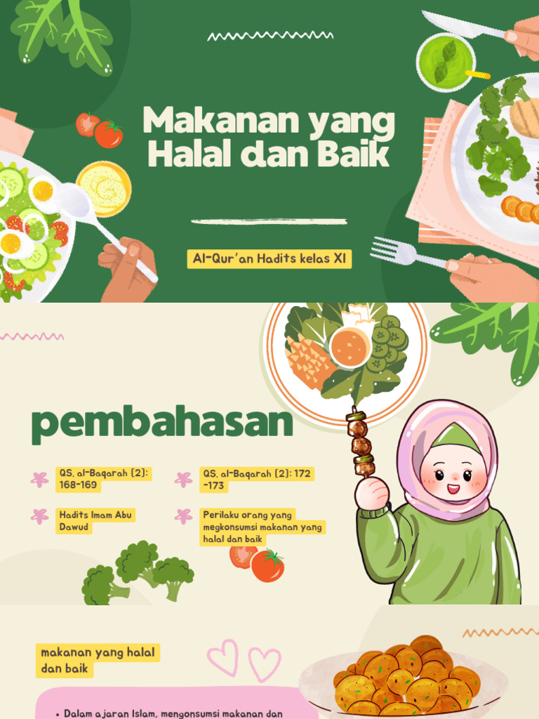 Makanan Yang Halal Dan Baik | PDF | Agama & Spiritualitas