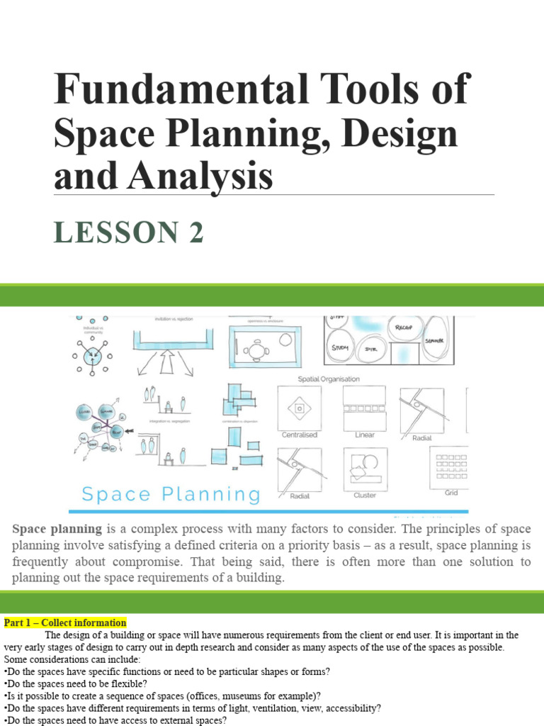 Fundamental Tools of Space Planning Design and | PDF | Kitchen | Space