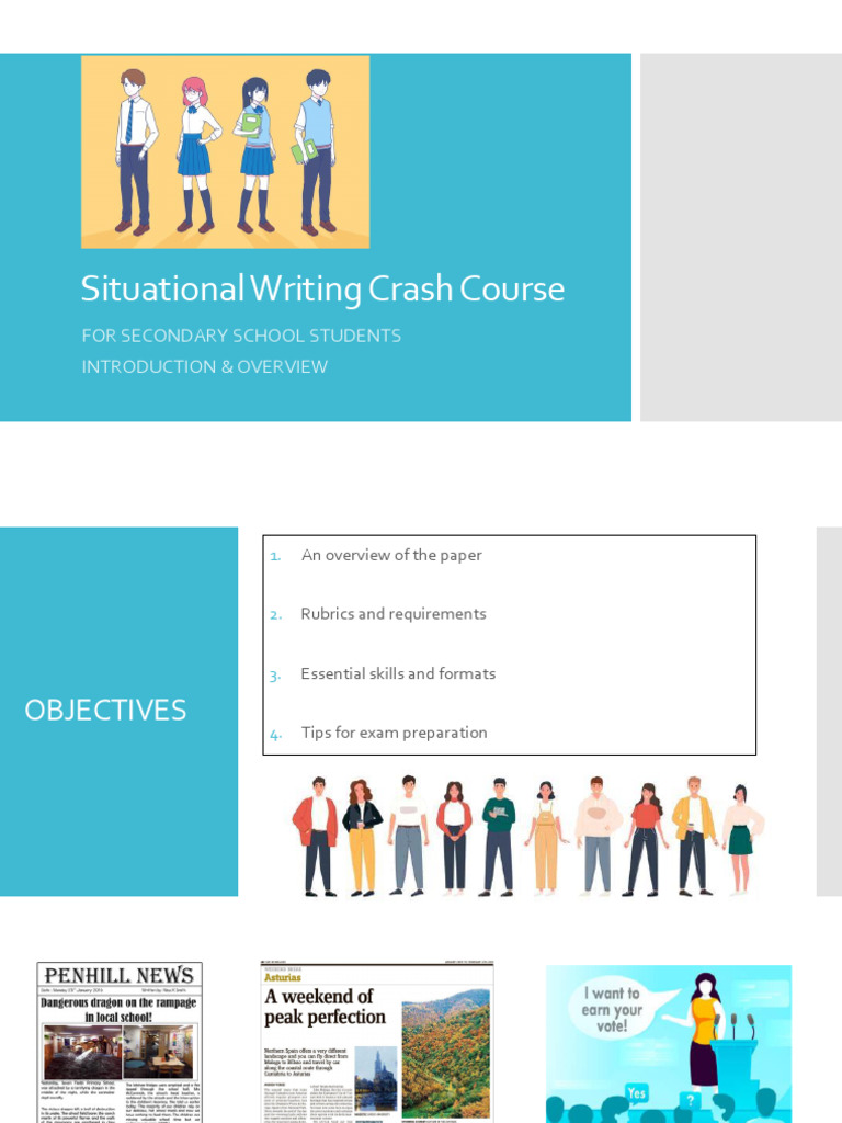 Situational Writing Guide for Students | PDF | Vocabulary | Information
