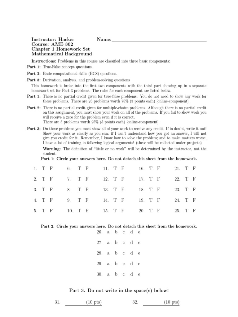 Ame302 Chapter1 Homework Set | PDF | Function (Mathematics) | Multiple ...
