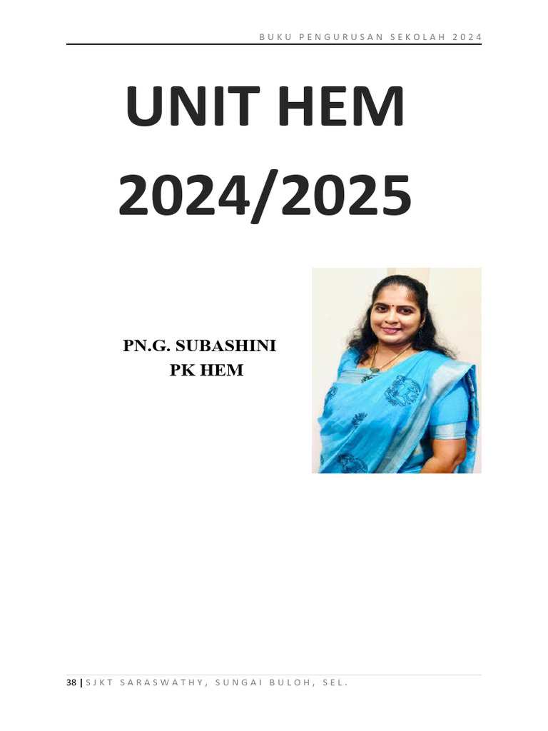 Buku Pengurusan Hem - 2024 | PDF