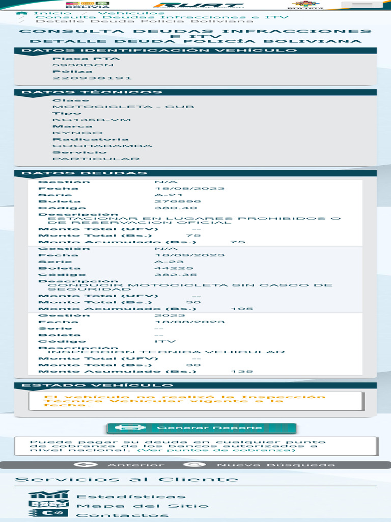 Ruat - Registro Unico Para La Administracion t… | PDF