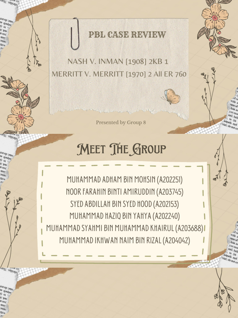 PBL Case Review Group 8 | PDF | Trials | Judgment (Law)