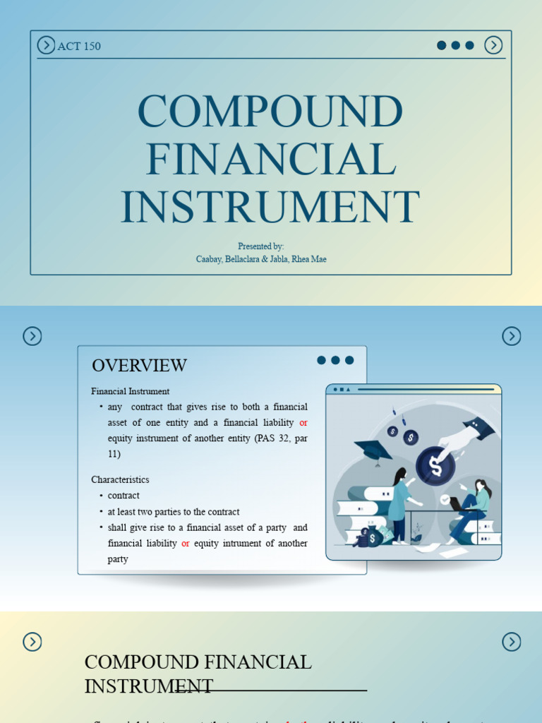 PAS 32 Par28 - Compound Financial Instrument | PDF | Bonds (Finance ...