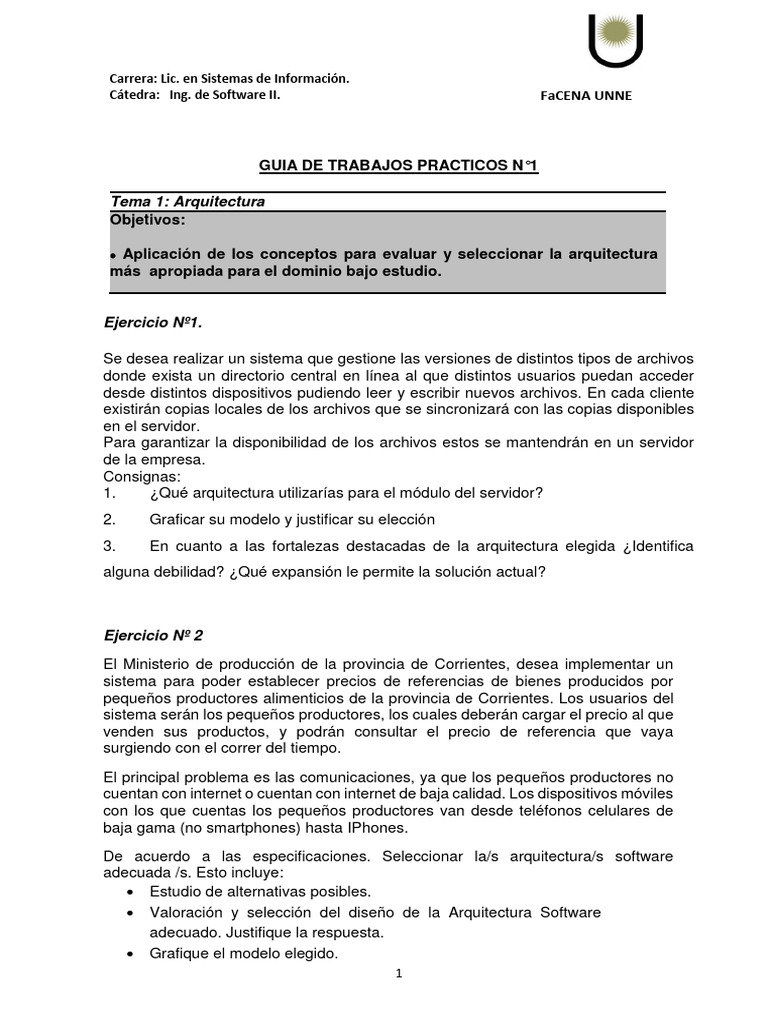 2024-Guia de TP N°1 | PDF | Software | Archivo de computadora