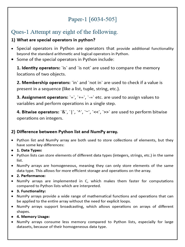 Python Papper Pdf Inheritance Object Oriented Programming Class