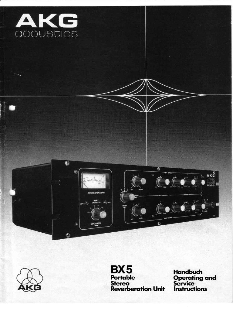 AKG BX5 Manual | PDF | Hertz | Waves