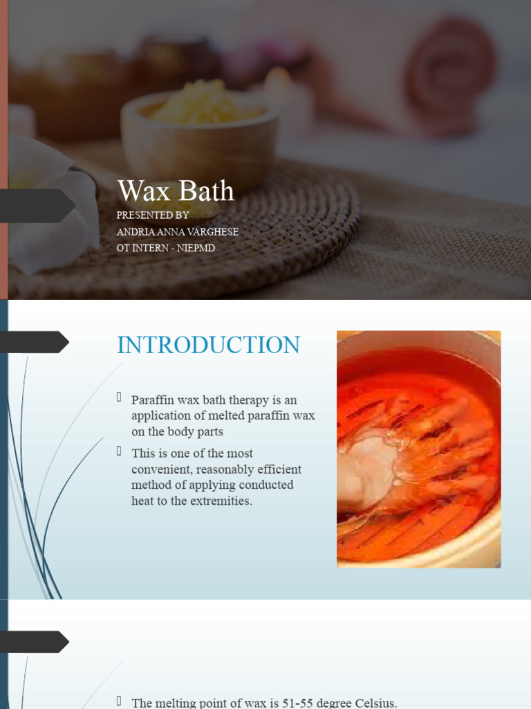 Wax Bath | PDF | Wax | Melting Point