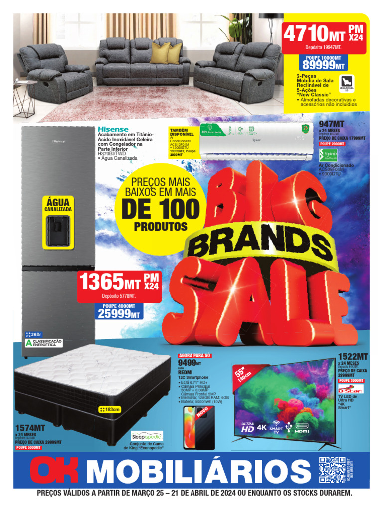 Ok Furniture Catalogue Mozambique N Valid From 25 March - 7 April 2024 ...