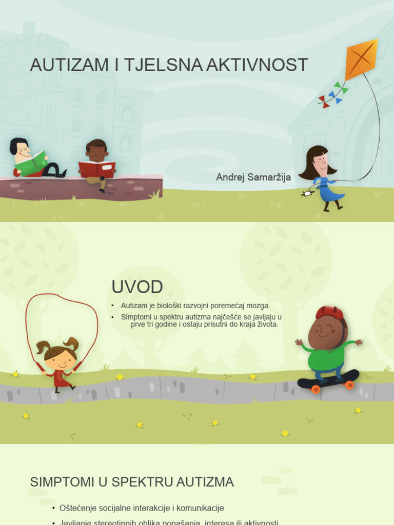 Autizam I Tjelesna Aktivnost | PDF