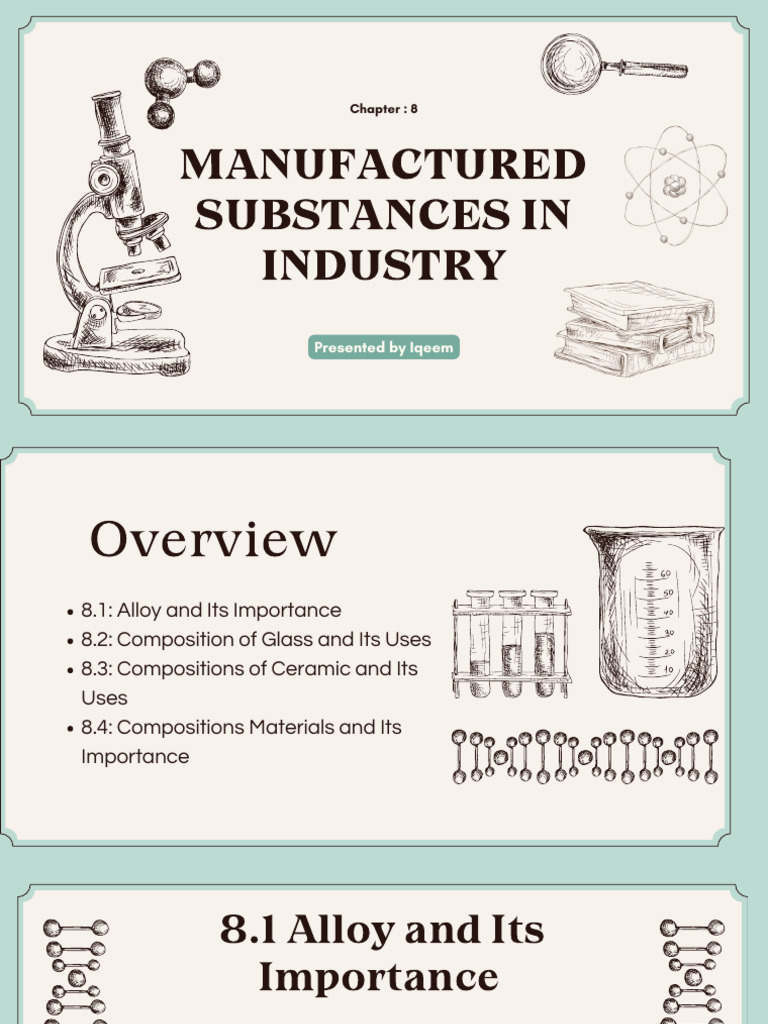 Cream and Green Illustrative Science Project Presentation | PDF ...