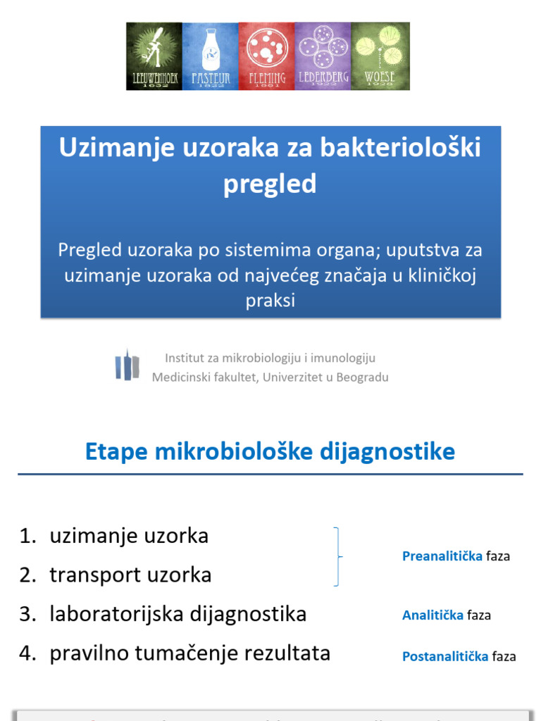 Vezba 1 - Uzimanje I Slanje Uzoraka - PDF | PDF