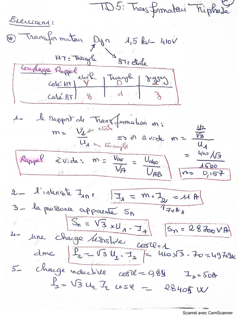 Correction TD5 | PDF