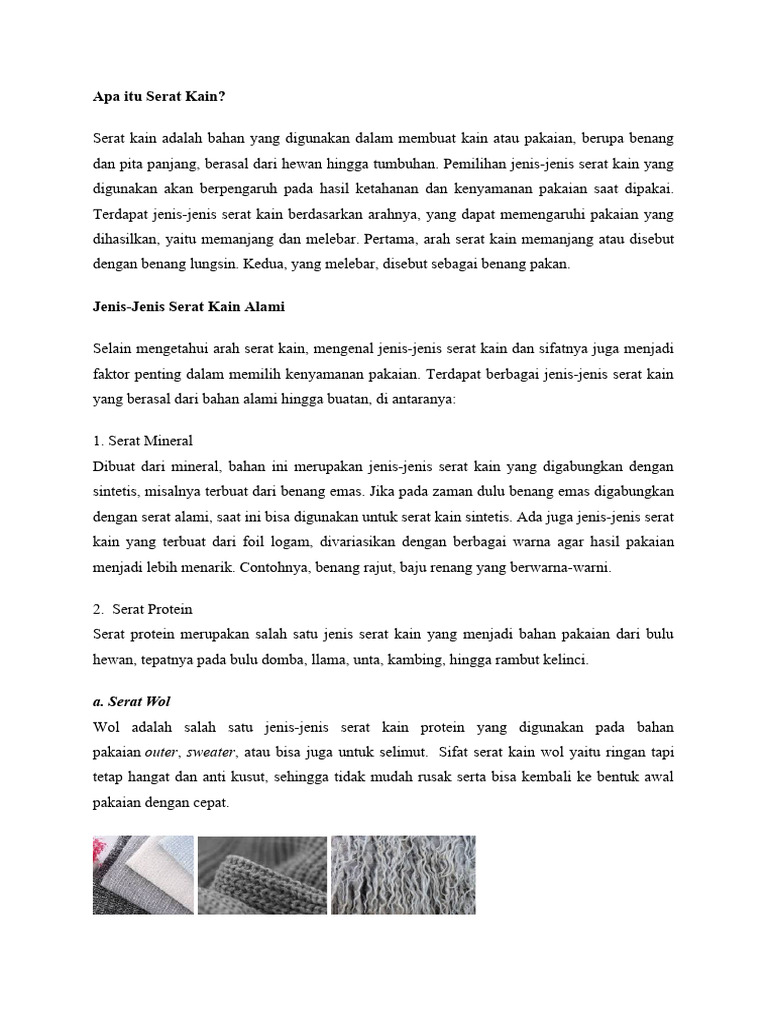 Teknik Dasar Menjahit | PDF | Griya & Taman