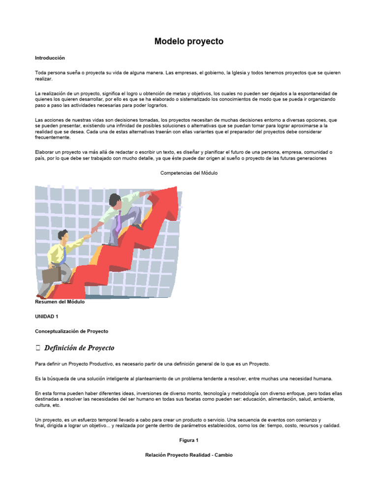 Modelo Proyecto | PDF | Bienes | Mercado (economía)