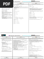 Fiveable - AP Calculus AB Cheatsheet (2024) | PDF | Derivative ...