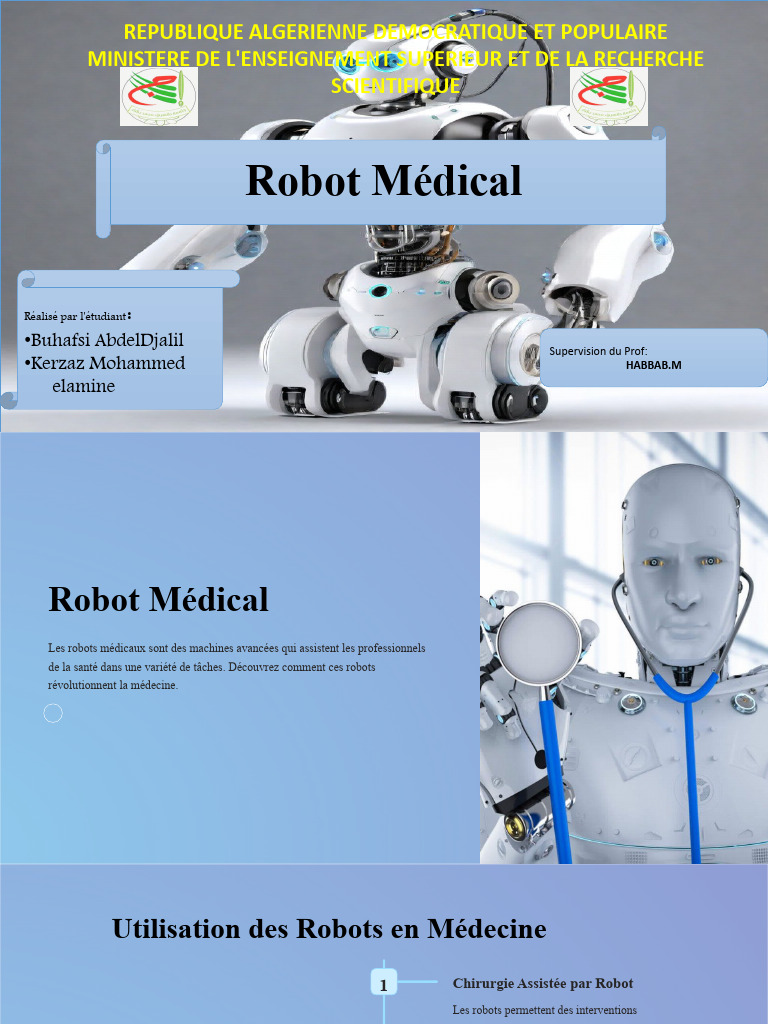 Robot Medical | PDF | Chirurgie | Soins de santé
