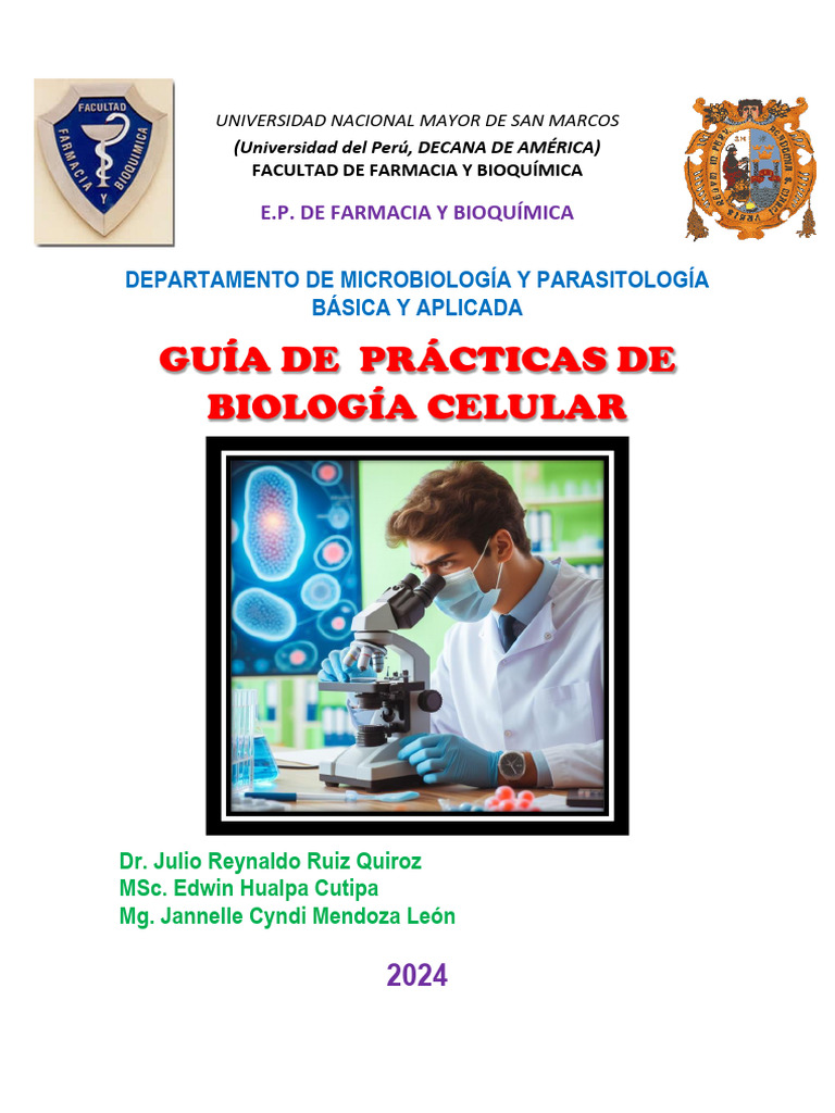 Pr-Ctica 4 Guia de Practicas de Biolog-A Celular 2024 | PDF | Carbohidratos | Lípido