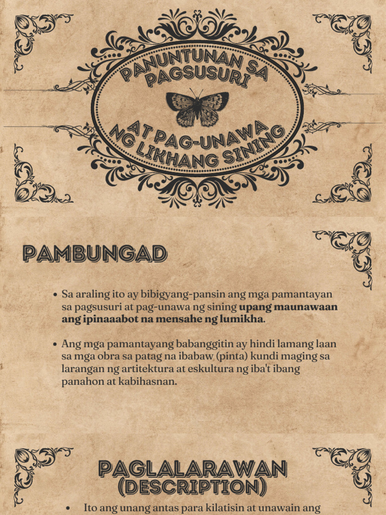 Gabay sa Pagsusuri ng Sining | PDF | Color