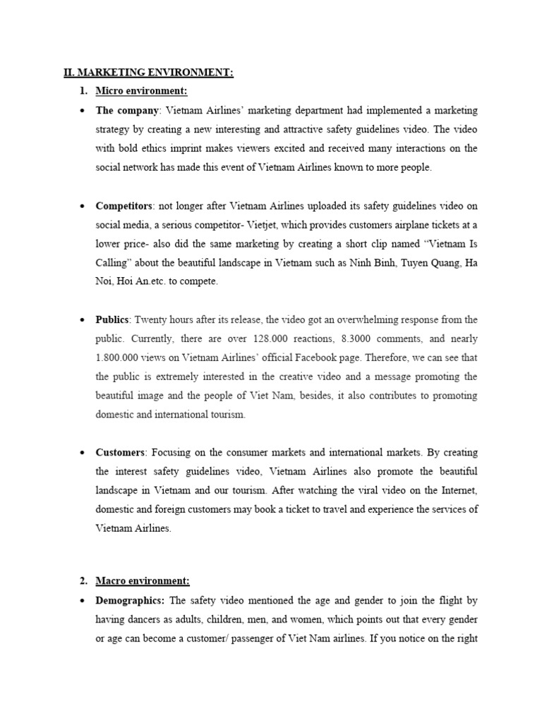 Segment & Target | PDF | Airlines | Brand