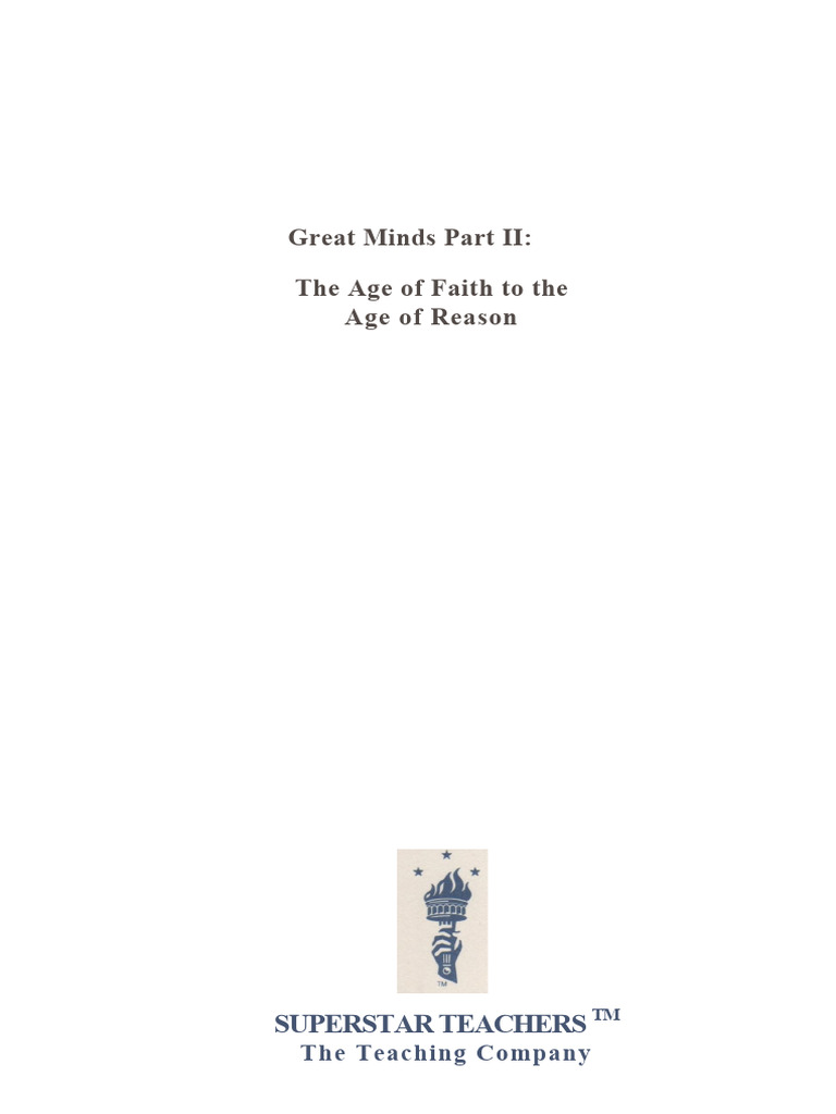 2 - Age of Faith To The Age of Reason by Darren M. Staloff, Louis A ...